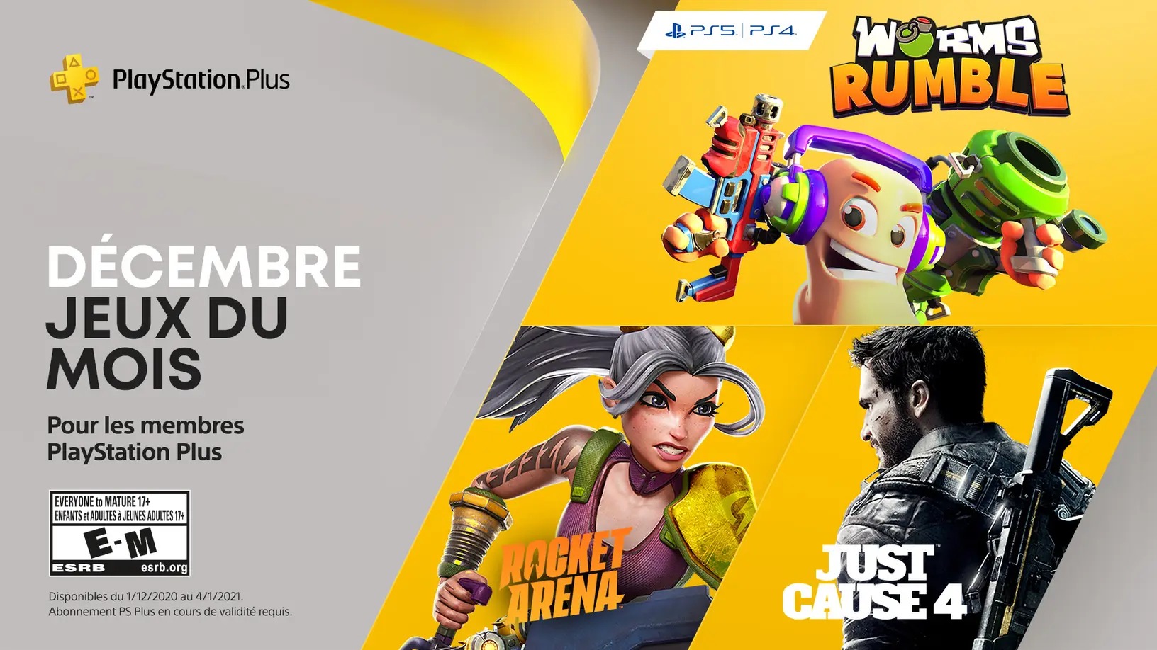 Playstation Plus : Les jeux offerts du mois de décembre 2020