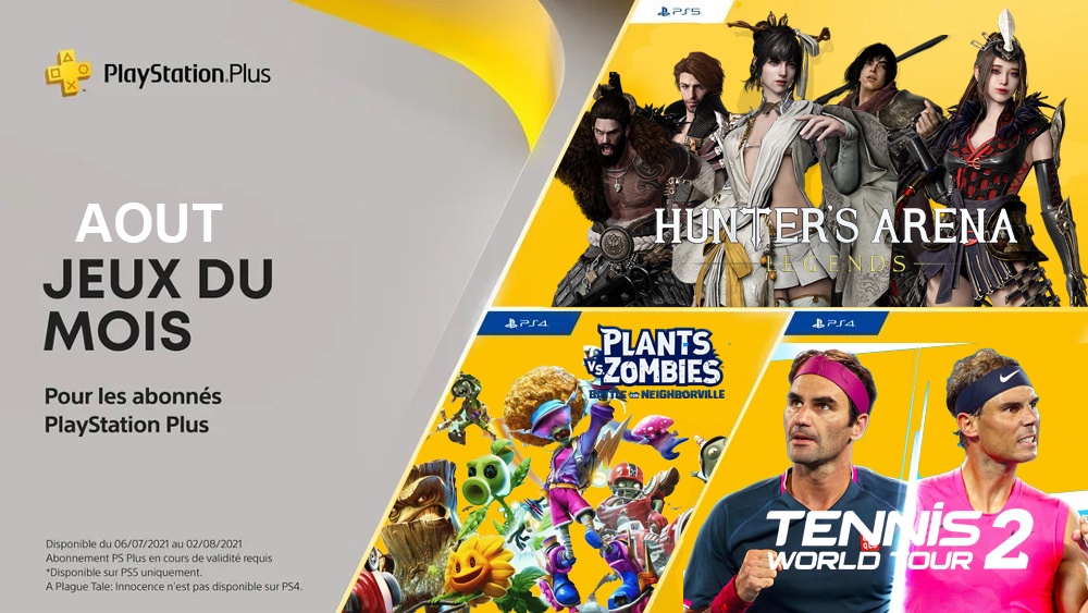 Playstation Plus : Les jeux offerts du mois de août 2021