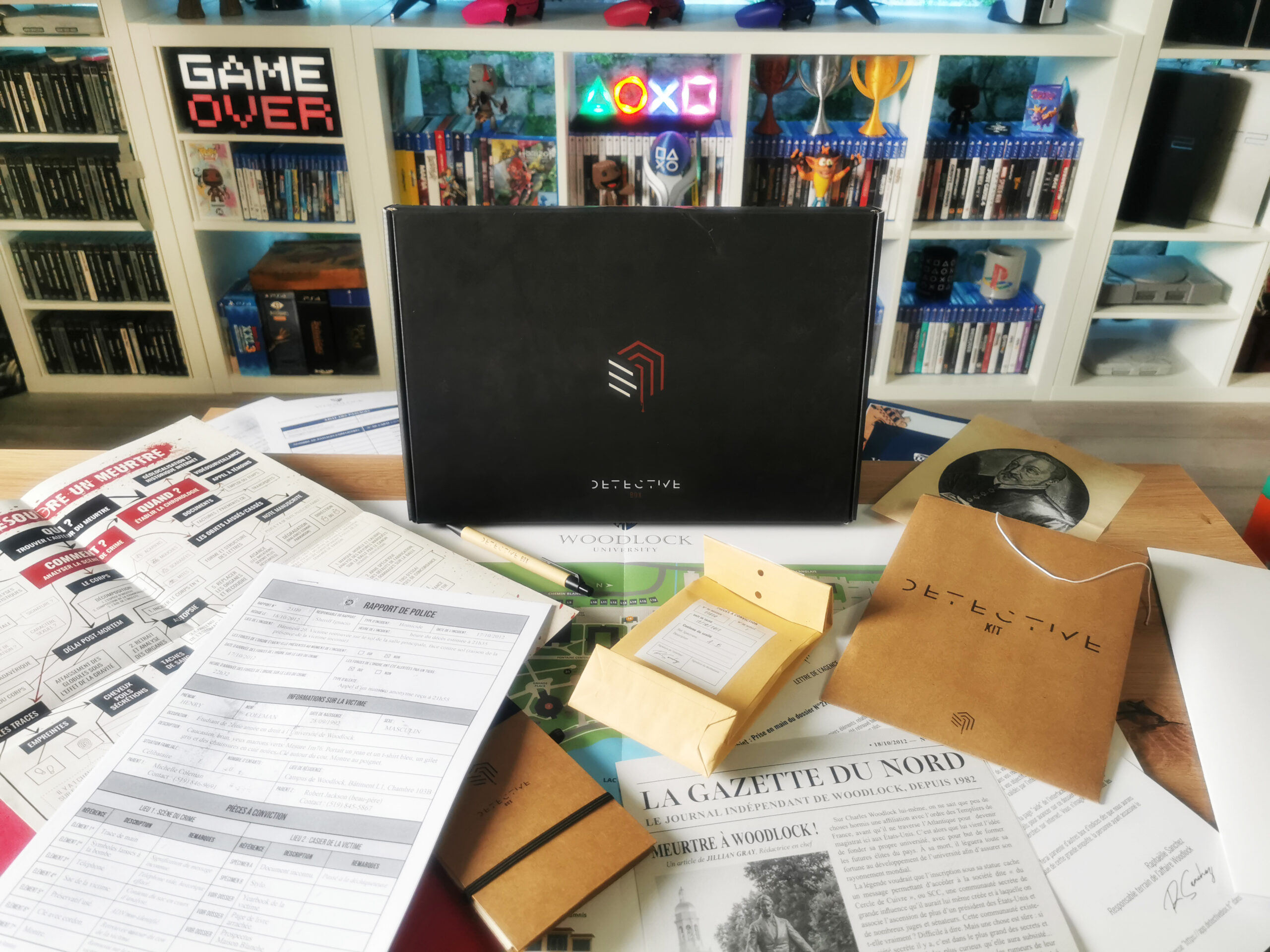 Detective Box : Réveillez vos talents d'enquêteur